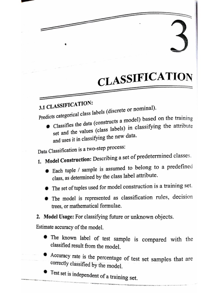 Data Classification Techniques Explained | PDF | Statistical ...