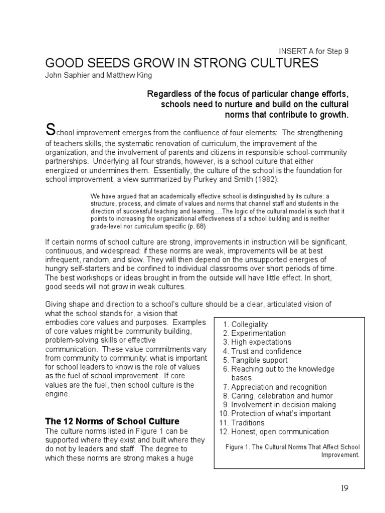 31 Good Seeds Article | PDF