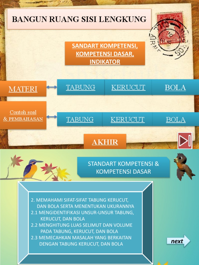 Sifat dan Rumus Tabung Kelas 9 | PDF