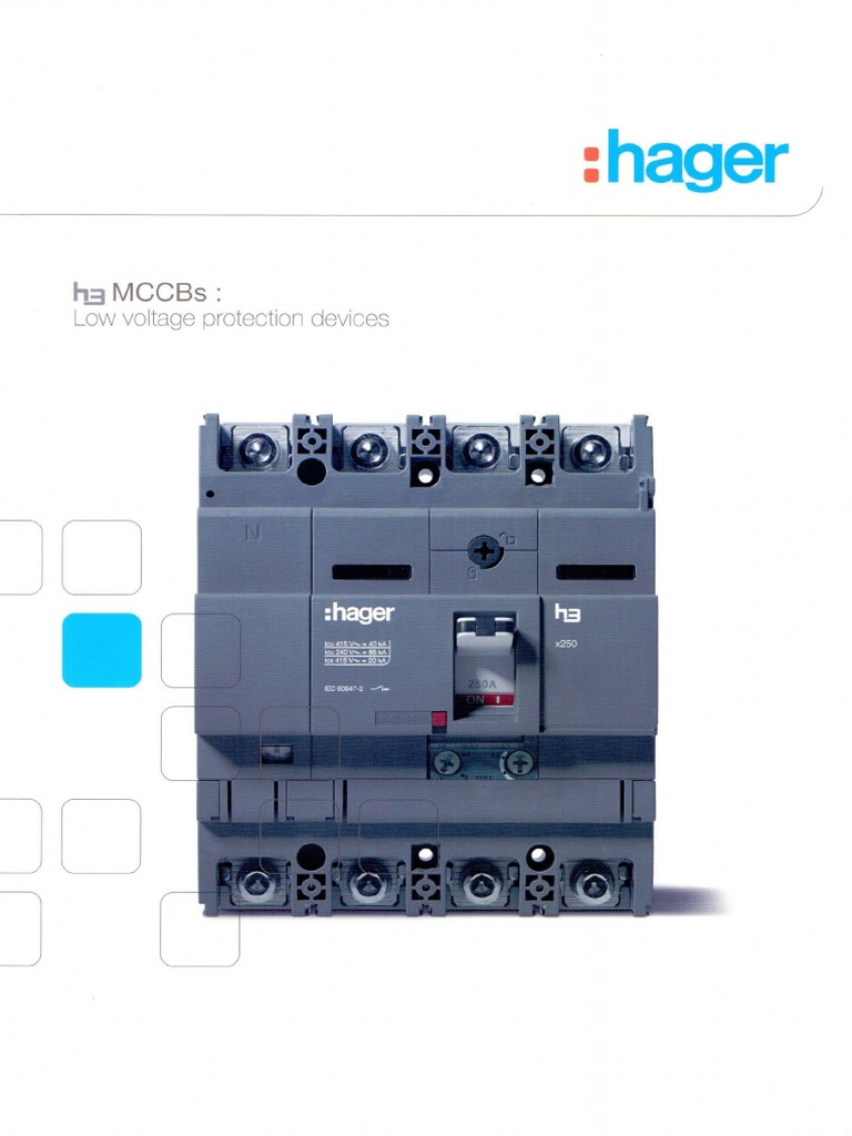 Brosur MCCB Hager | PDF