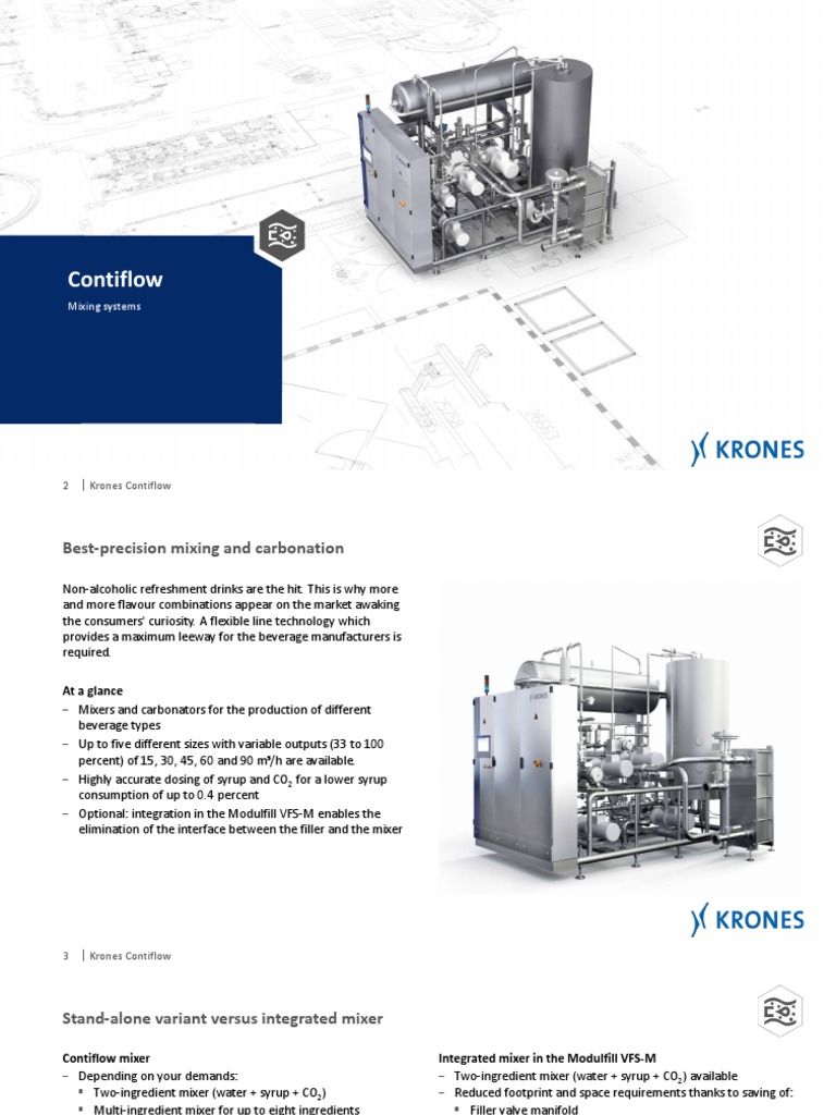 Contiflow en | PDF | Soft Drink | Pump