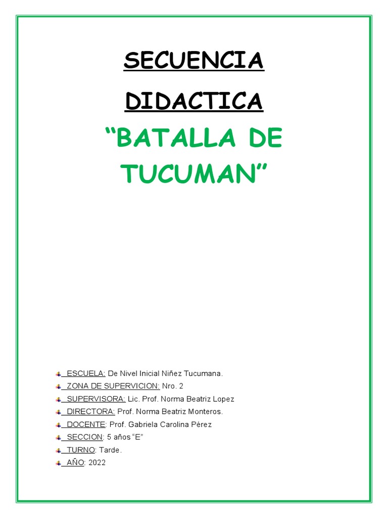 Batalla de Tucuman | PDF
