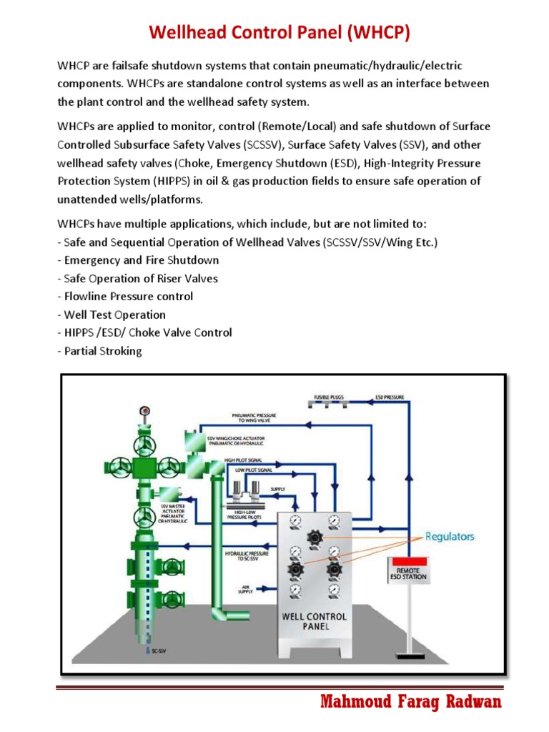 Wellhead Control Panel Overview | PDF