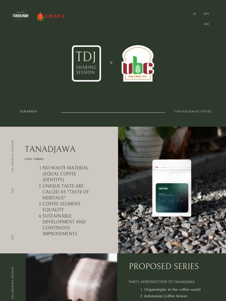 TDJ SS X UBC - Coffee 2022 | PDF