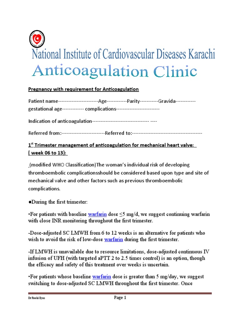 letter to gyne Obs for patients with heart disease | PDF