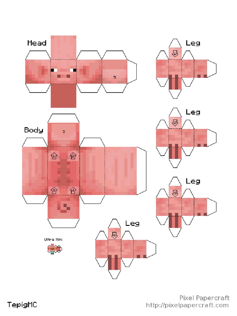 Minecraft Pig | PDF