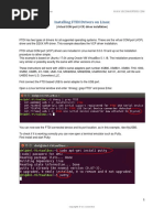 FTDI Drivers Installation Guide For Linux | PDF | Device Driver ...
