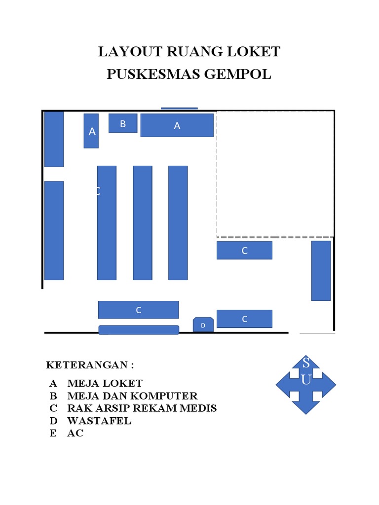 Layout Ruang Loket | PDF
