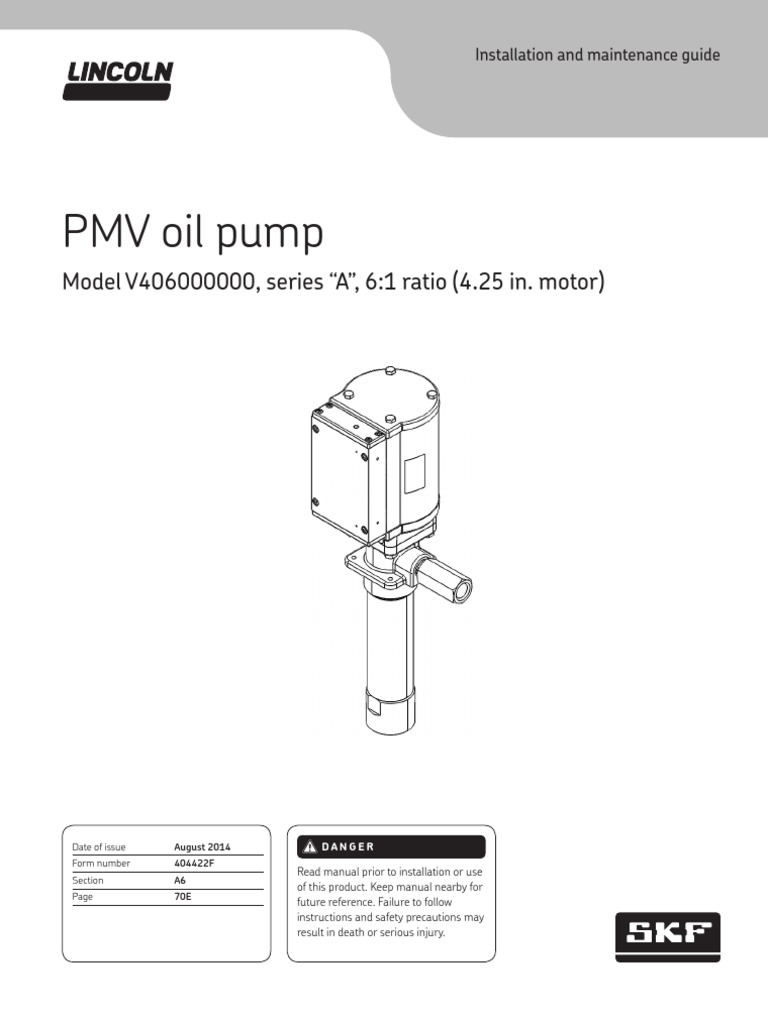 Lincoln PMV v406000000 | PDF