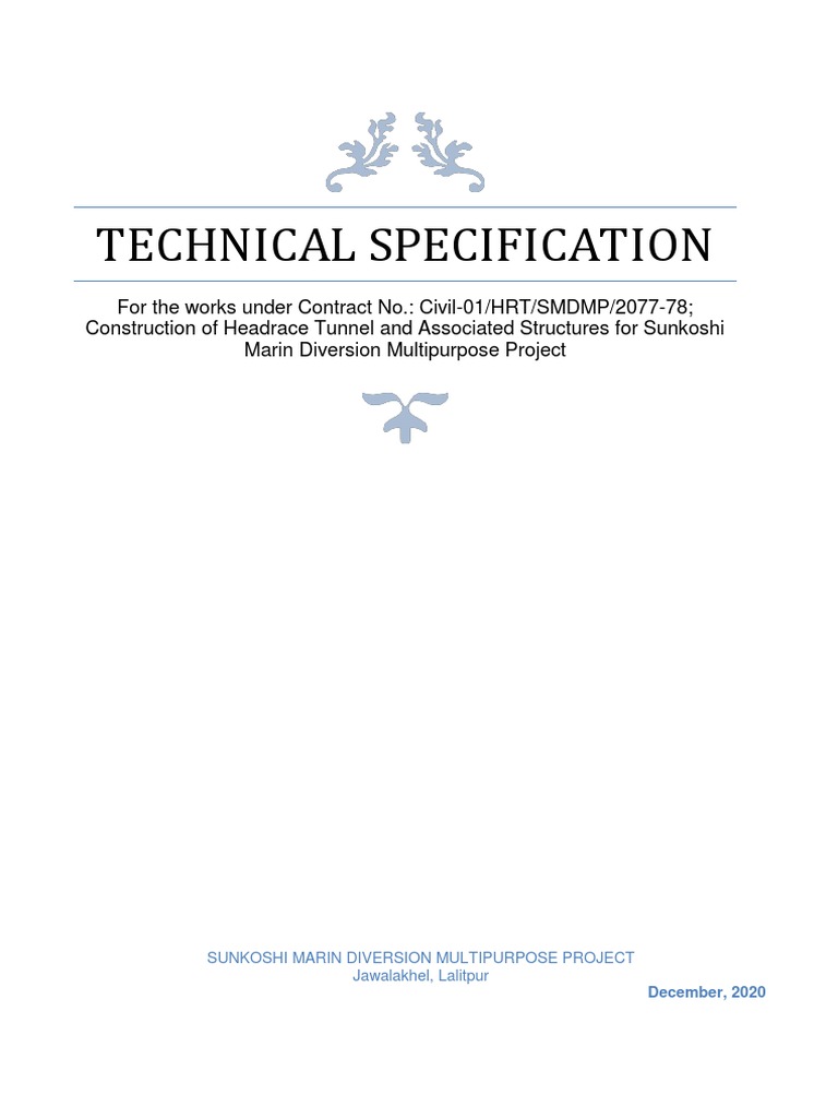 COVEC HRT Agreement Vol II Specs | PDF