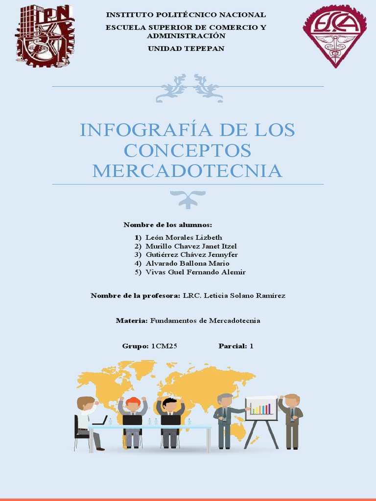 Infografía Marketing Pdf Marketing Mercado Economía