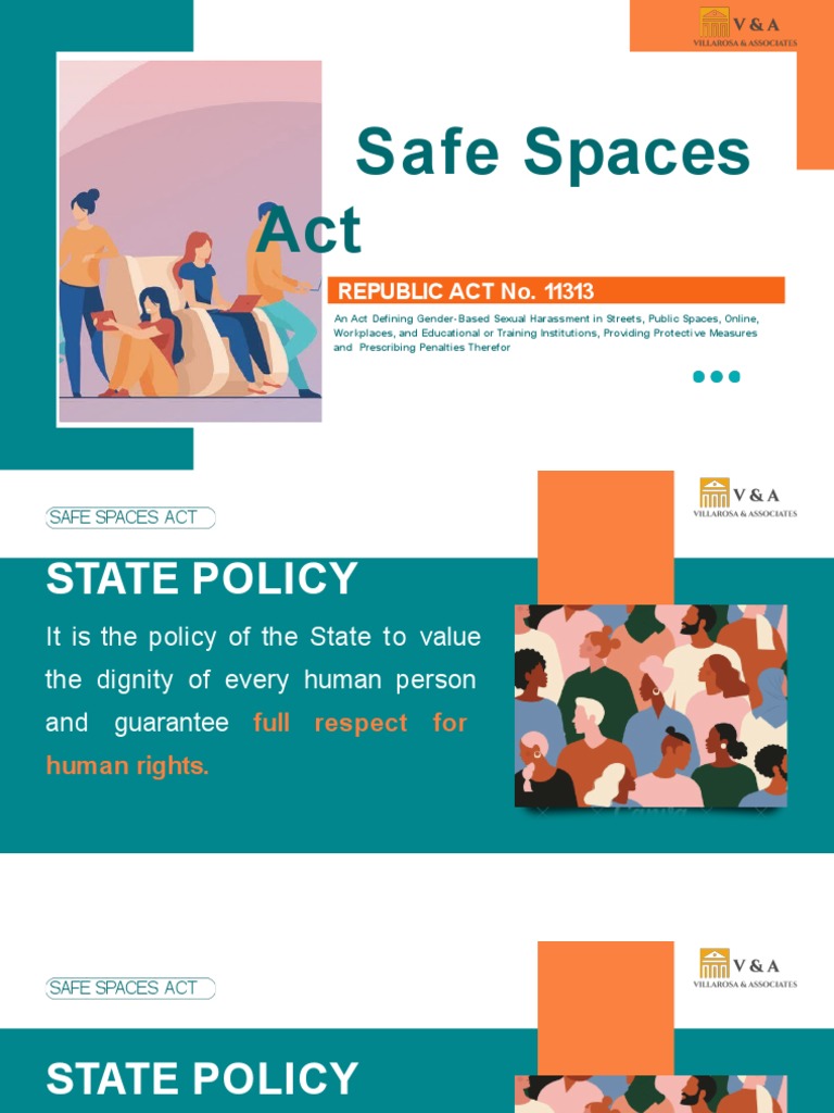 Safe Spaces Act With Logo Pdf