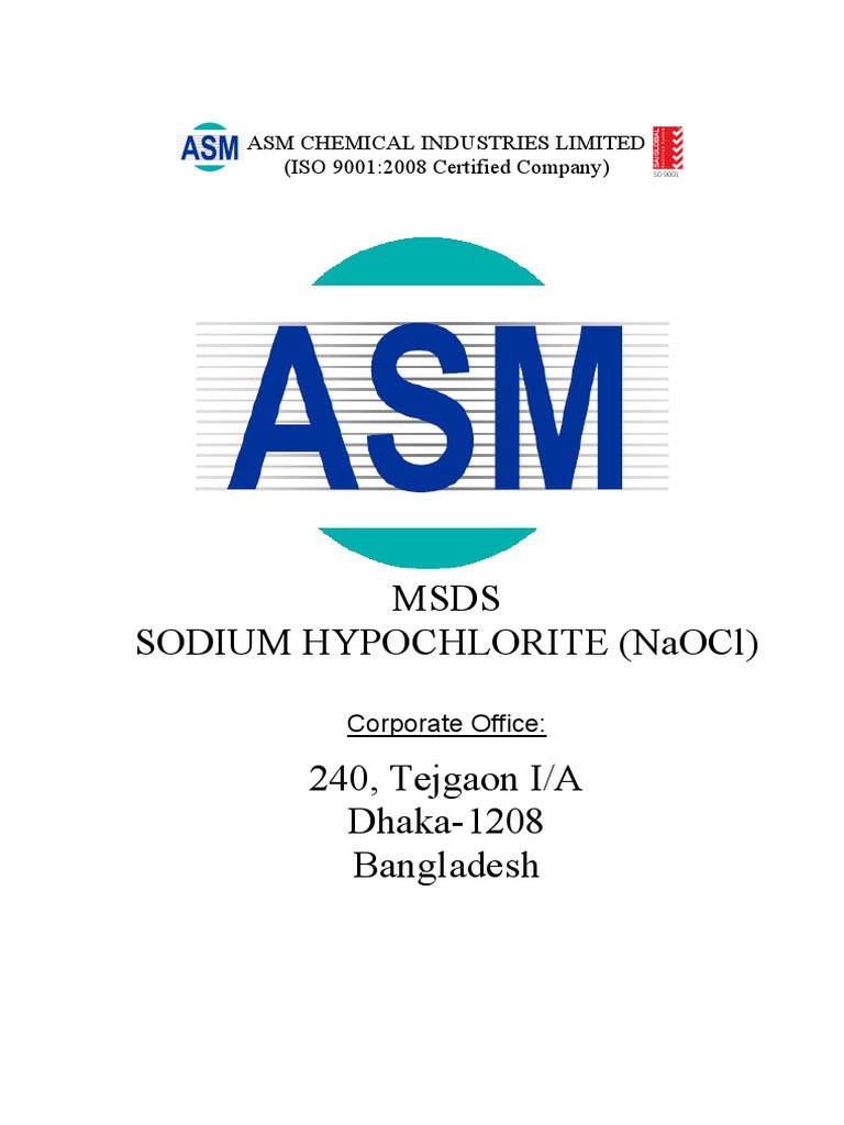 3 N 15. NaOCl | PDF | Wellness