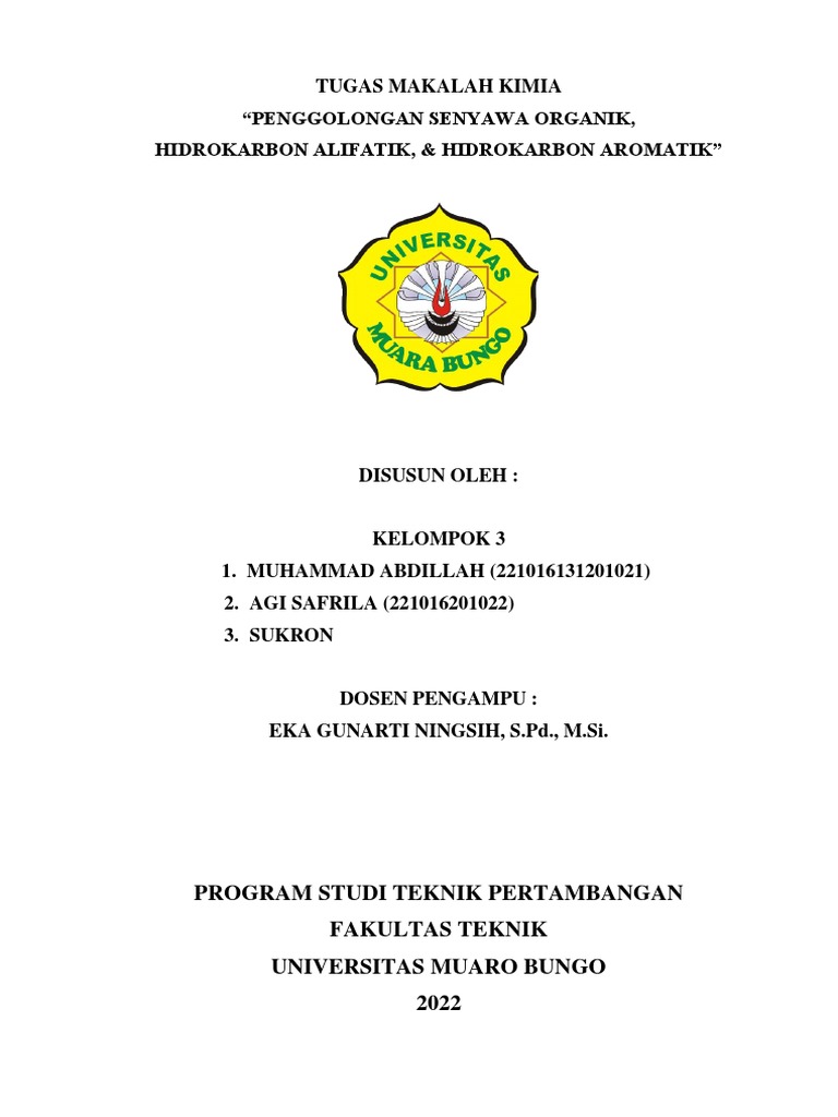 Tugas Makalah Kimia Kel.3 | PDF