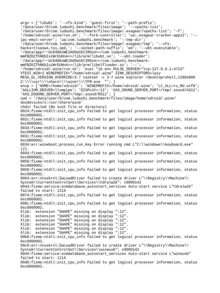 x86 Stderr | PDF | Computing | Information Technology Management