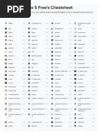 Cheatsheet _ Font Awesome | PDF | Character Encoding | Digital Typography