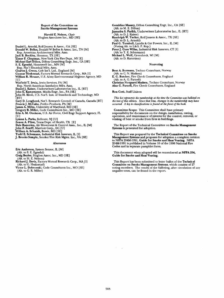 Ropa 1997 204M | PDF | Fires | Ventilation (Architecture)