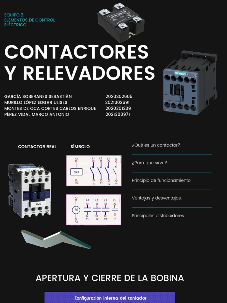 Contactores y Relevadores | PDF