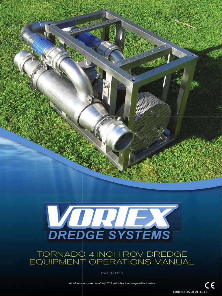 Vortex Tornado 4-Inch Dredge Manual | PDF | Computers