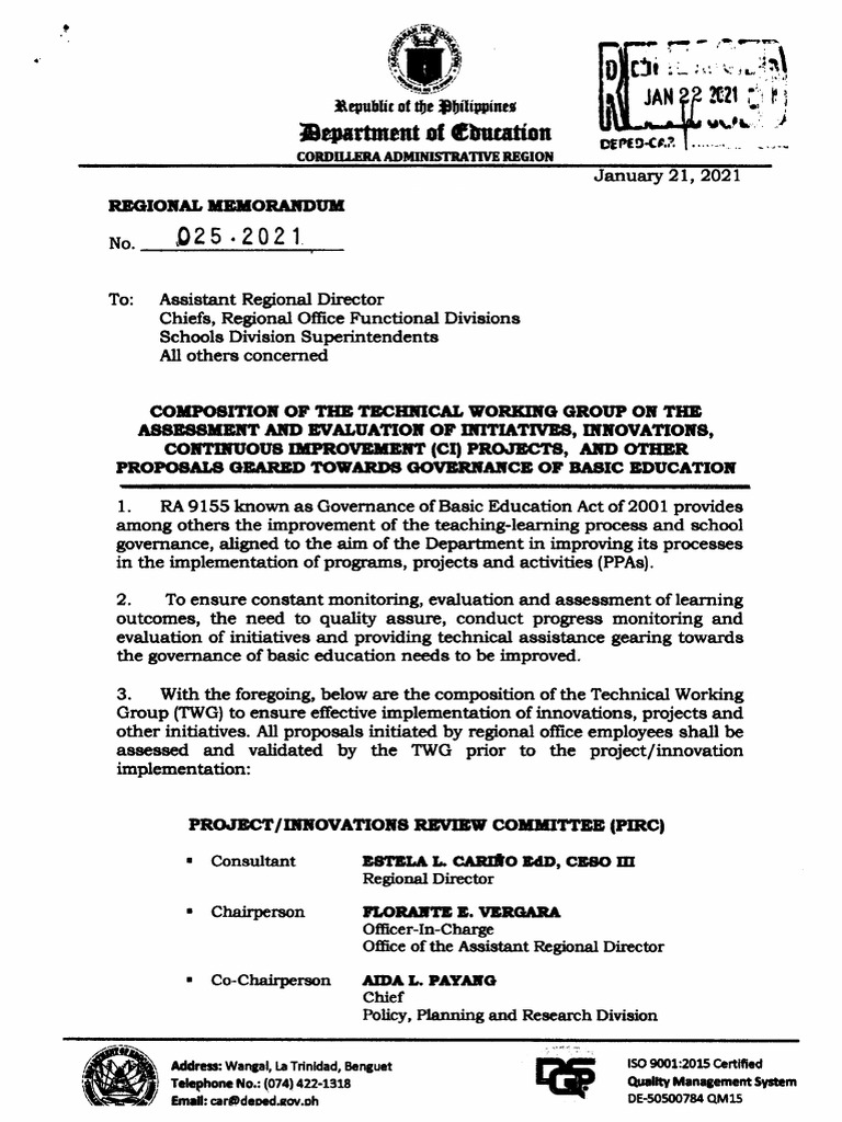 RM No. 025 S. 2021 0 | PDF