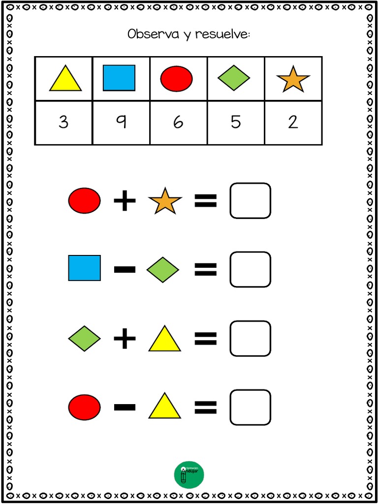 Adunari Scaderi Cu Forme Geometrice | PDF
