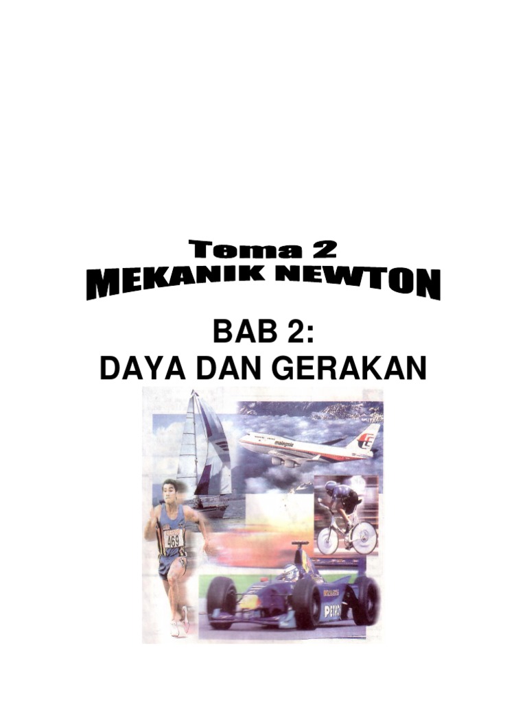 Gerakan Linear dan Konsep Mekanik | PDF