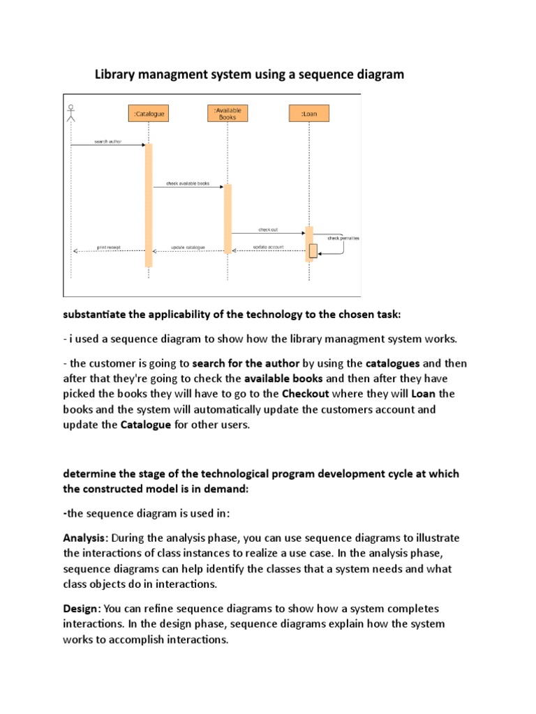 Ahmed Sequence Diagram | PDF