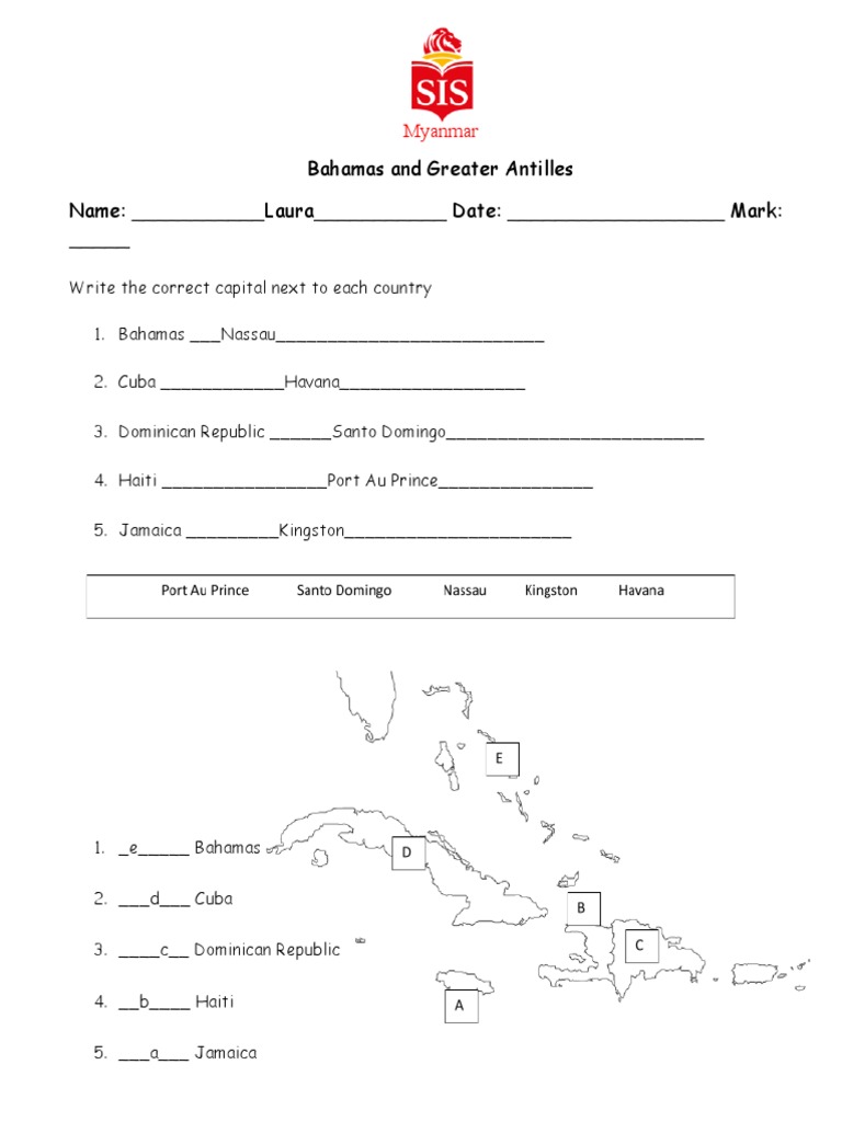 P5 Bahamas and Greater Antilles | PDF