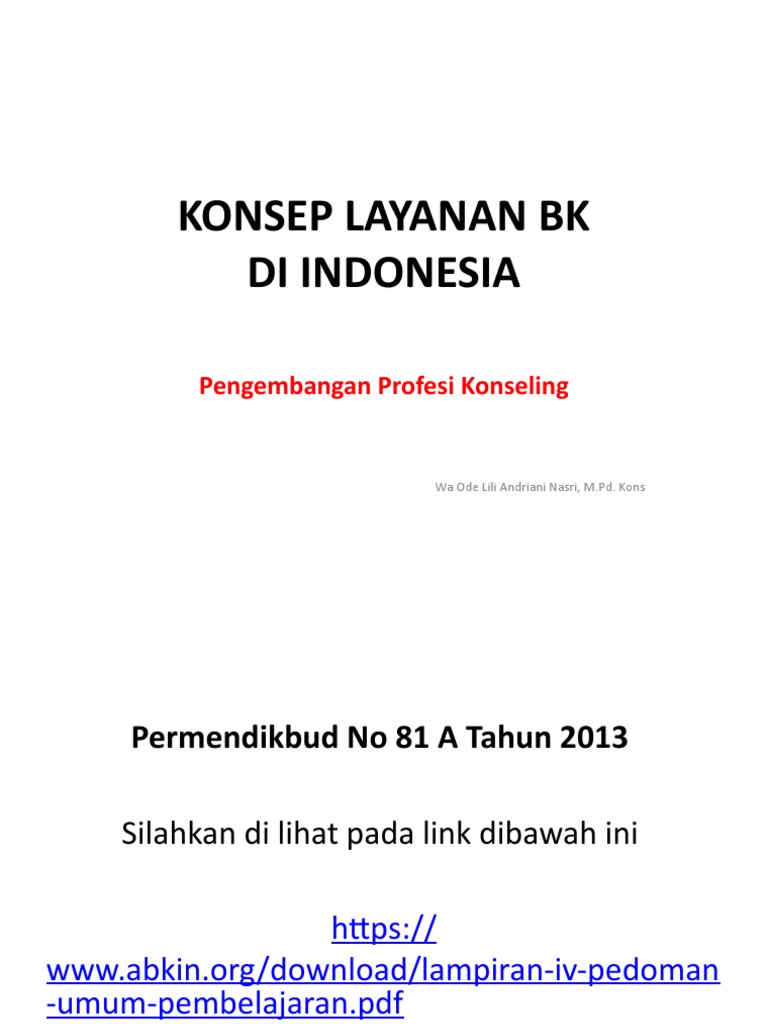 Pengembangan Profesi Konseling | PDF | Bisnis