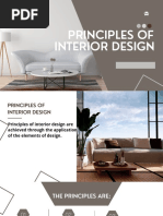 Elements & Principles of Interior Design | PDF | Shape | Interior Design