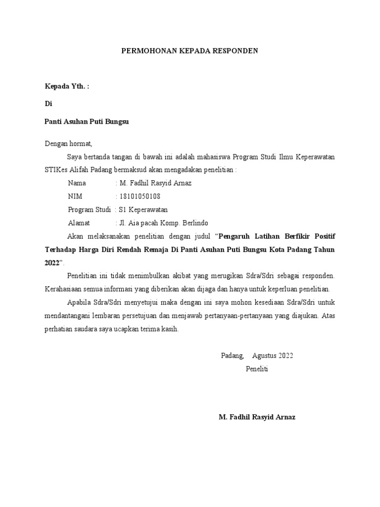 FORMAT RESPONDEN | PDF