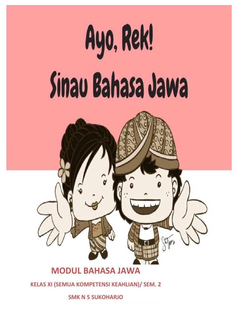 Cover Modul Bahasa Jawa Genap | PDF
