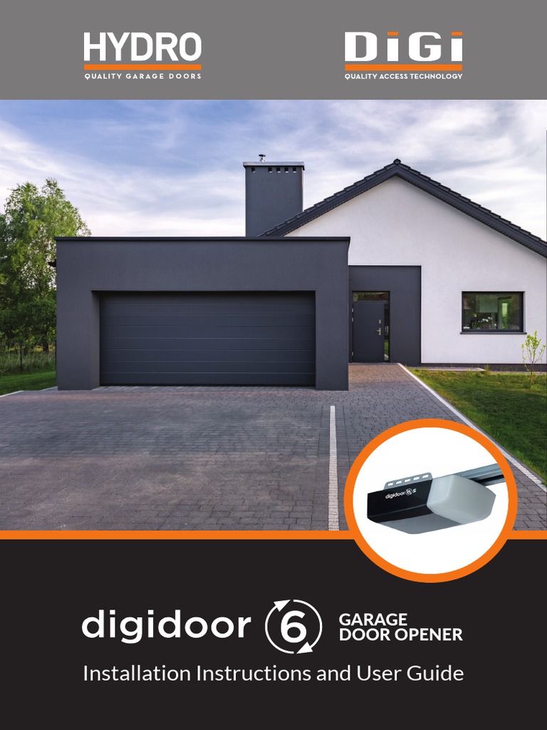 Digi 6 Installation - User Guide | PDF | Safety | Door