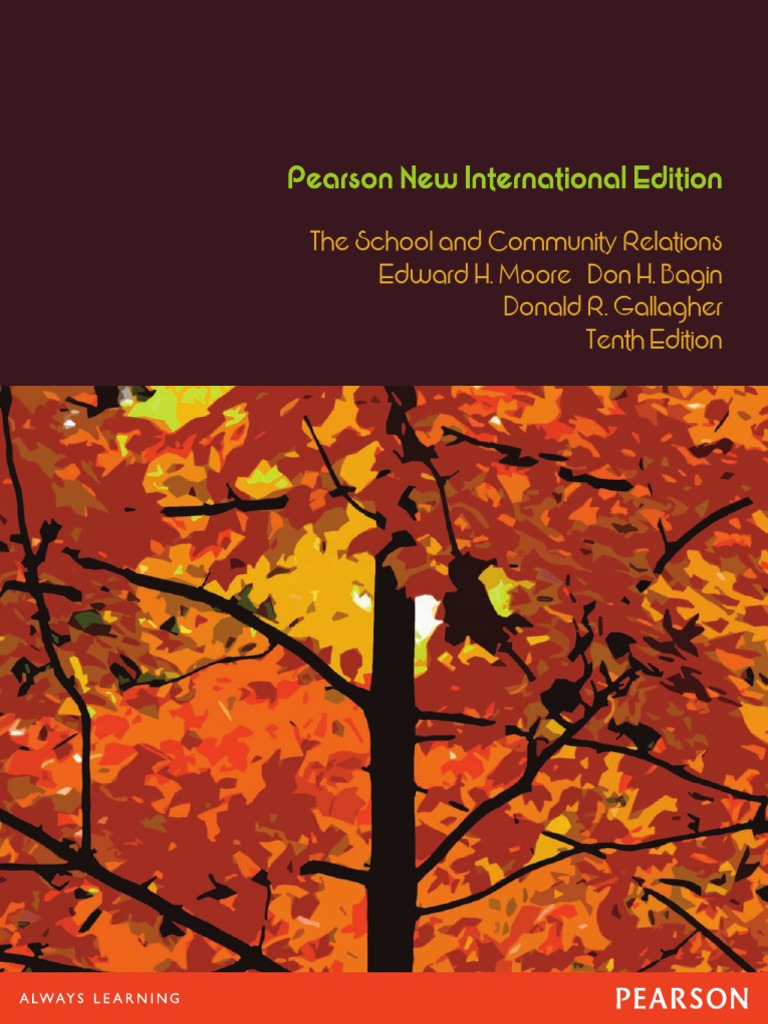 School and Community Relations, The (Bagin, Don H. Gallagher, Donald R ...