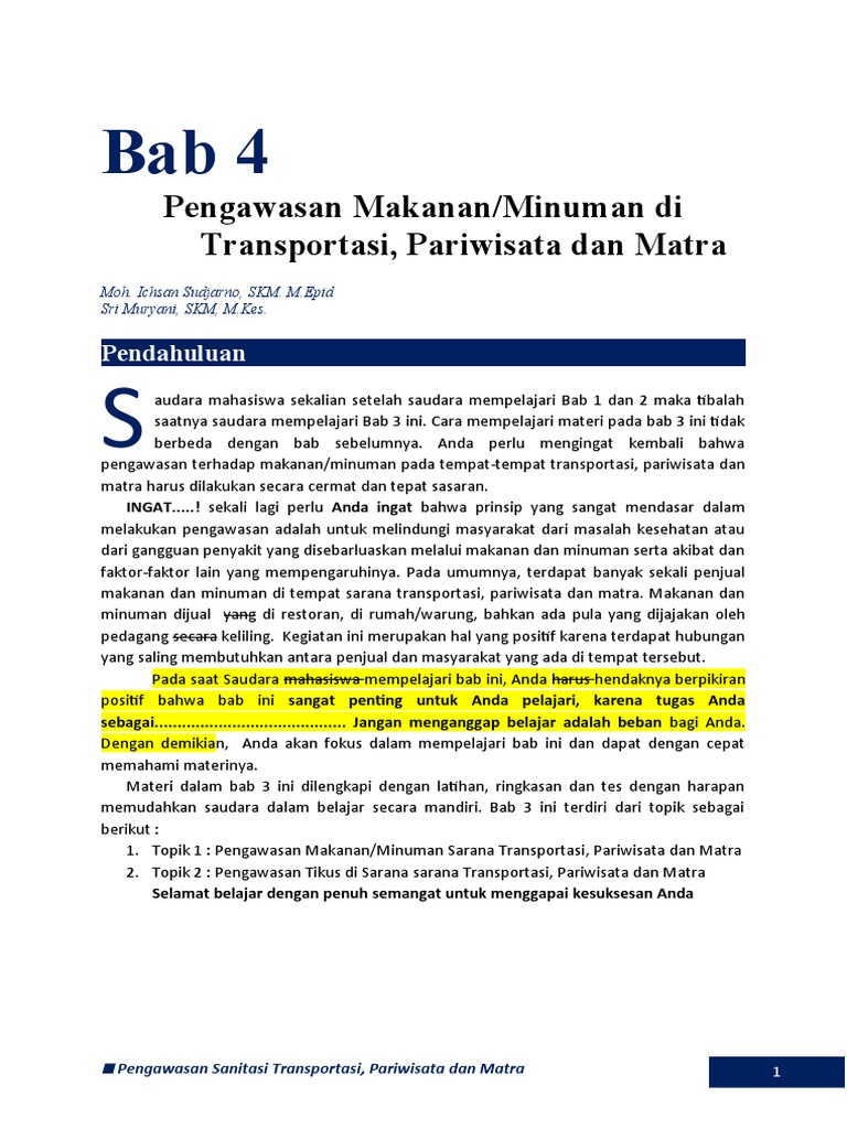 Bab 4 Revisi 4 - Review Marisa | PDF