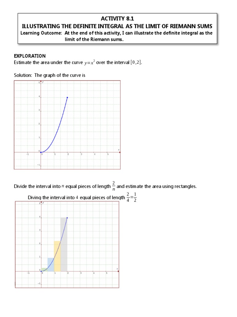 Definite Integral | PDF