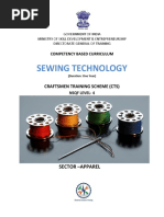 ITI Sewing Technology Course Syllabus | PDF | Sewing | Seam (Sewing)