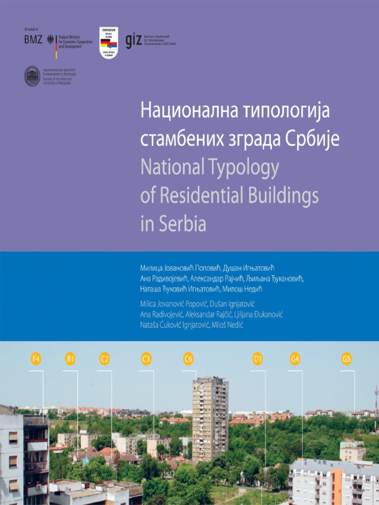 National Typology Of Residential Buildings In Serbia Pdf