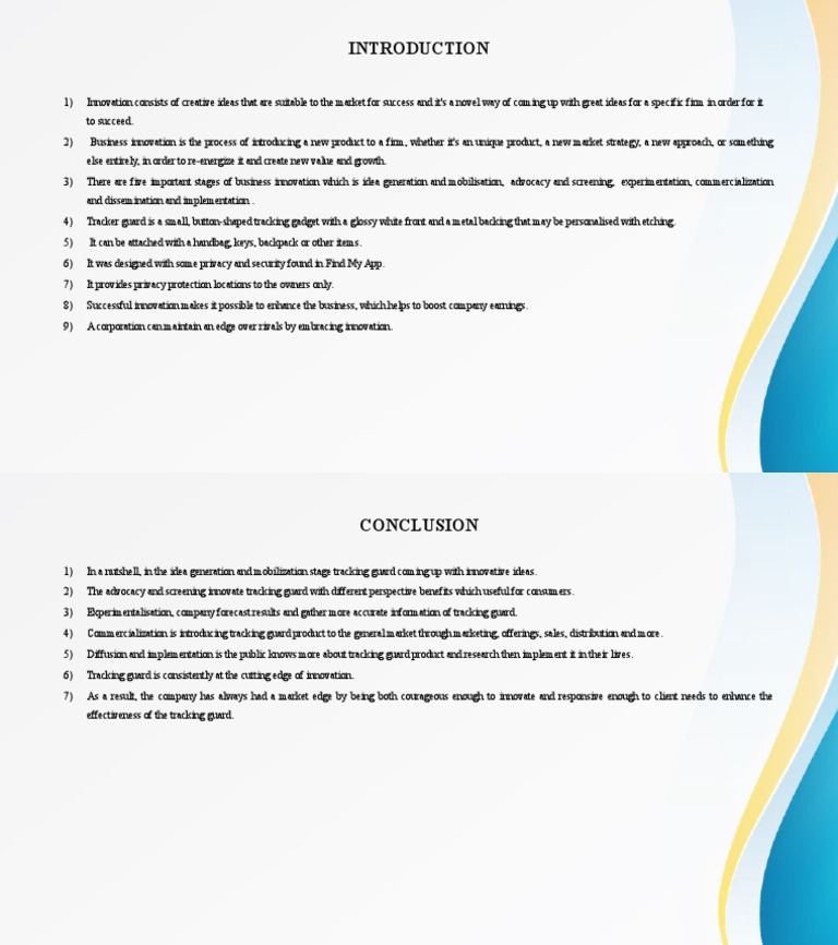 Bi Introduction and Conclusion | PDF