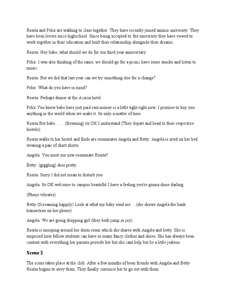 Script Ali 402 | PDF | Language Arts & Discipline