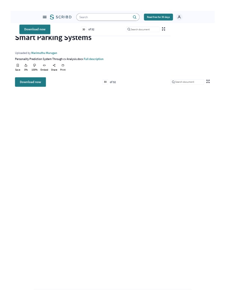 Smart Parking | PDF | Html Element | Html