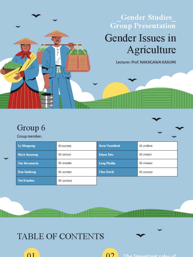 Gender Presentation Group 6 | PDF
