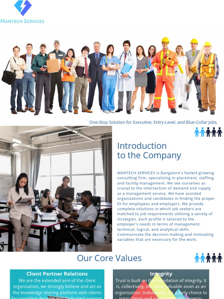 Mantech Services Corporate Profile | PDF