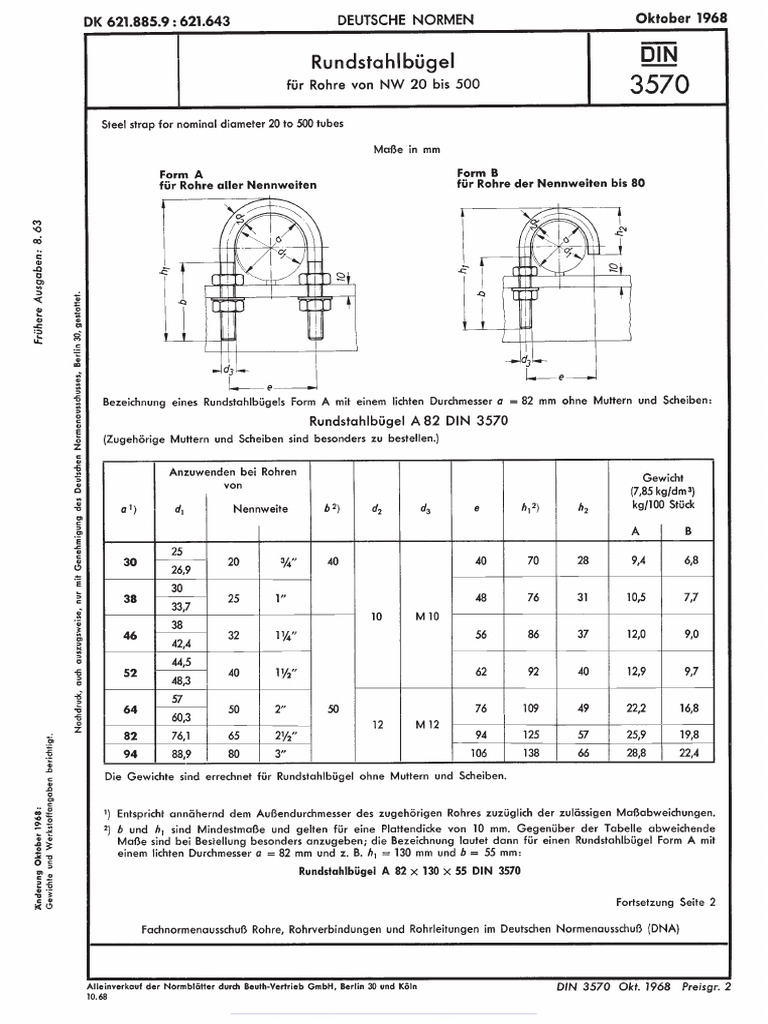 Din 3570 1 | PDF