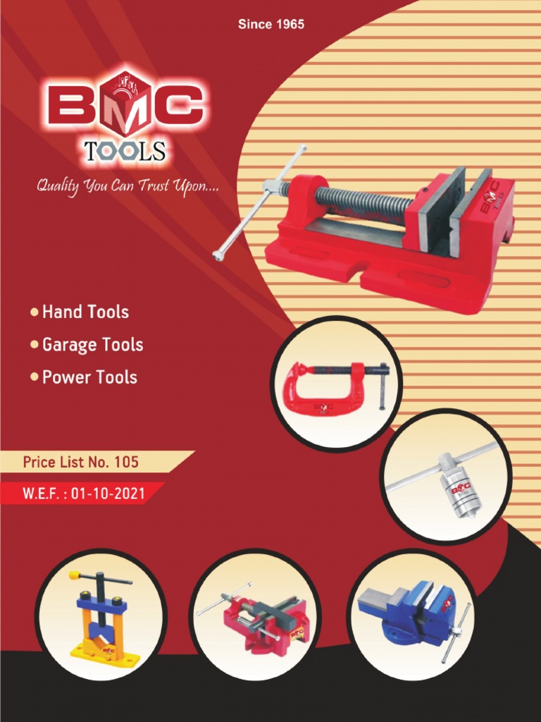 BMC Tools Price List-1 | PDF