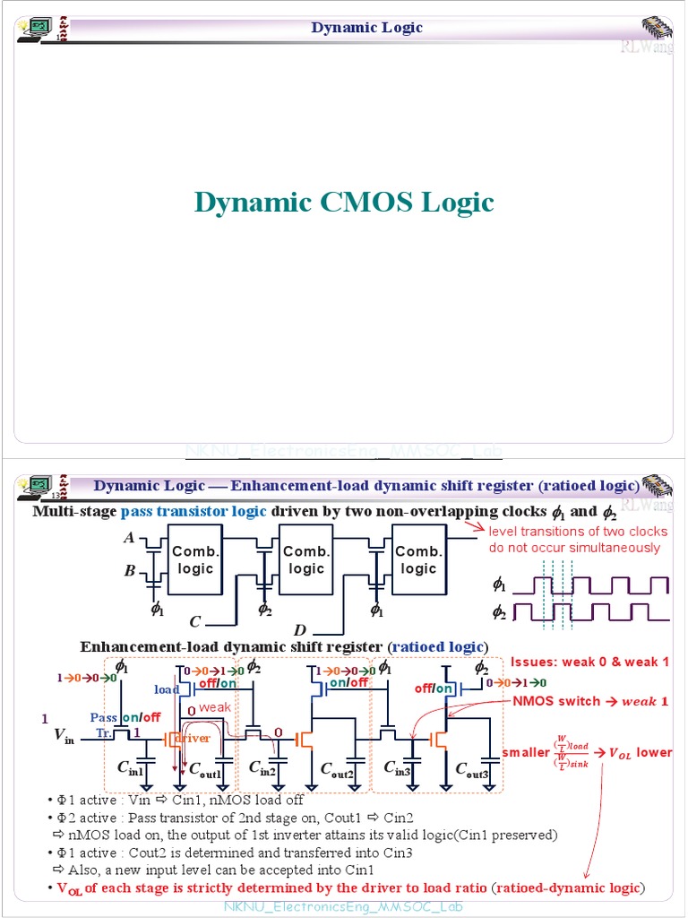 Vlsi Ic Design 112 Lec01 Part9 Released Pdf Logic Gate Cmos 
