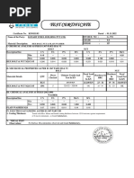 Wire Rope Test Certificate | PDF | Rope | Wire