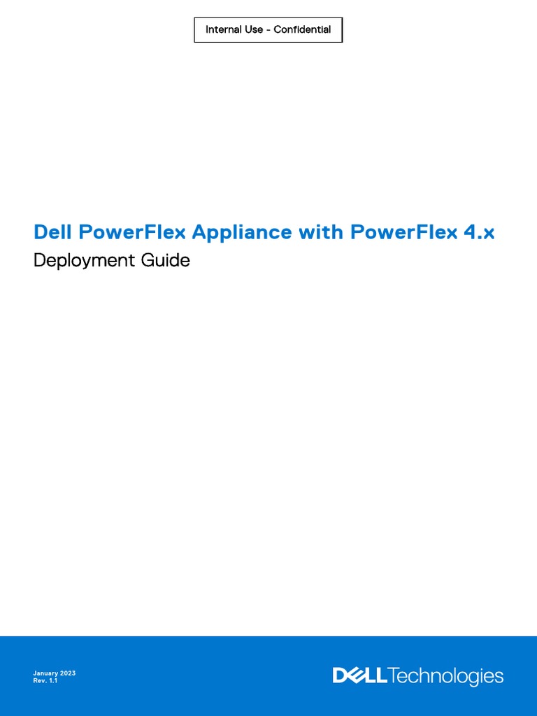 Flex Appliance Deployment 4x | PDF