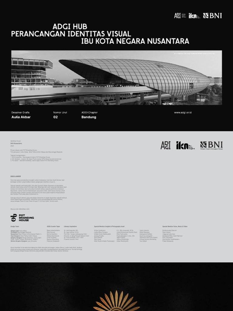 Identitas Visual IKN Nusantara 2023 | PDF