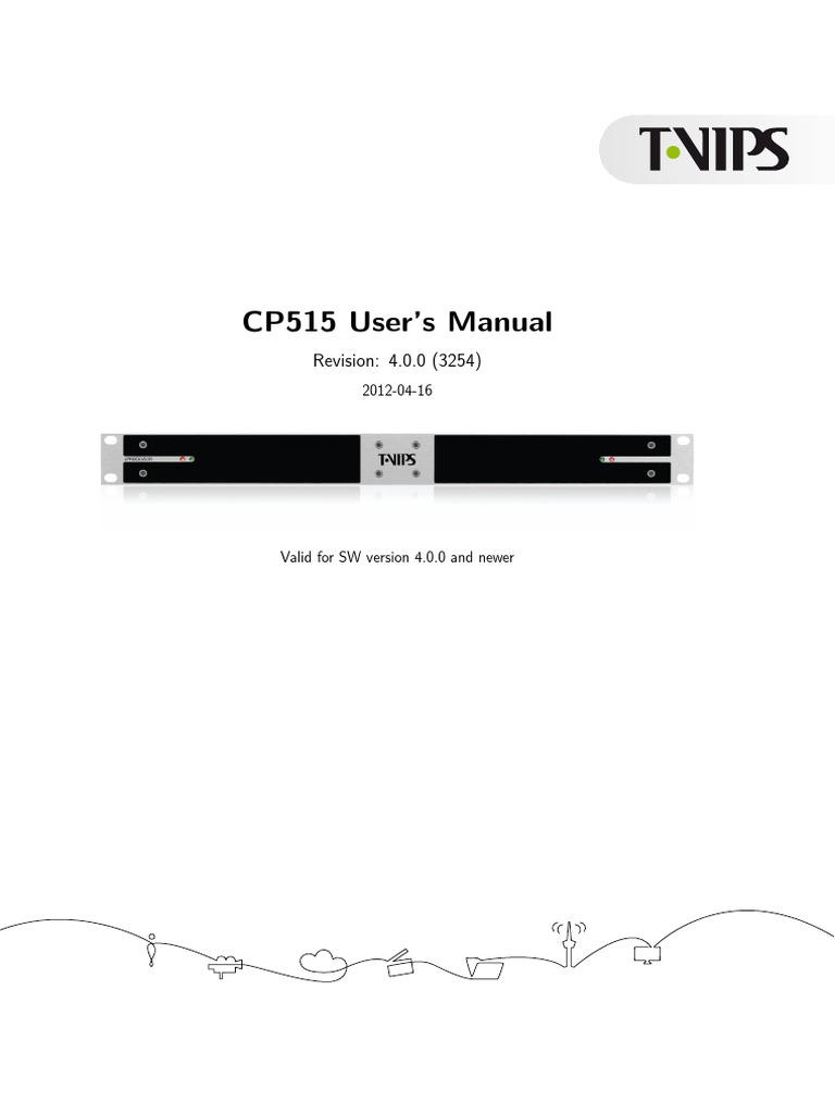 Nevion CP515 SIM User Guide | PDF